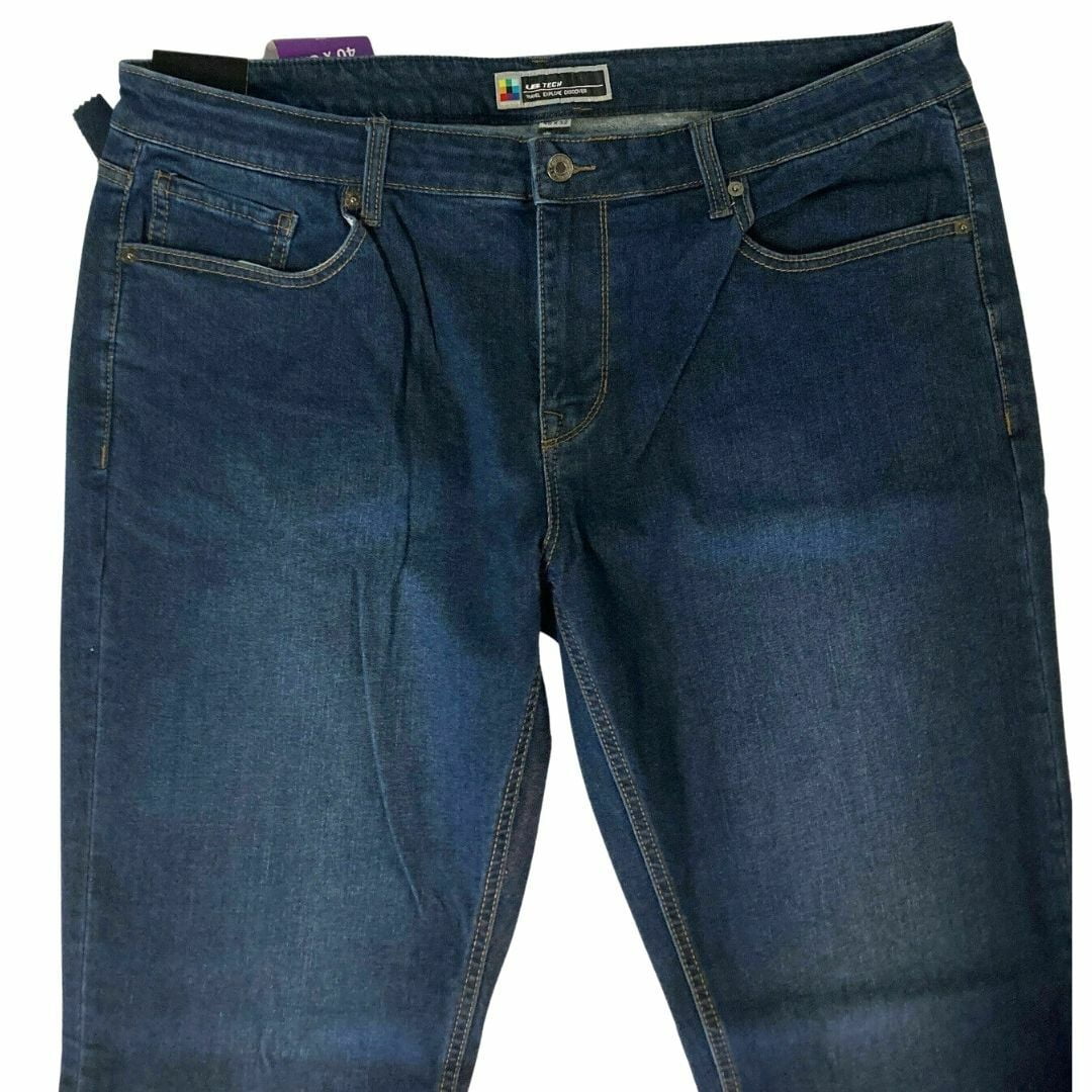 Unionbay UB Tech Men's Flex Denim Jeans Straight Fit - Walmart.com