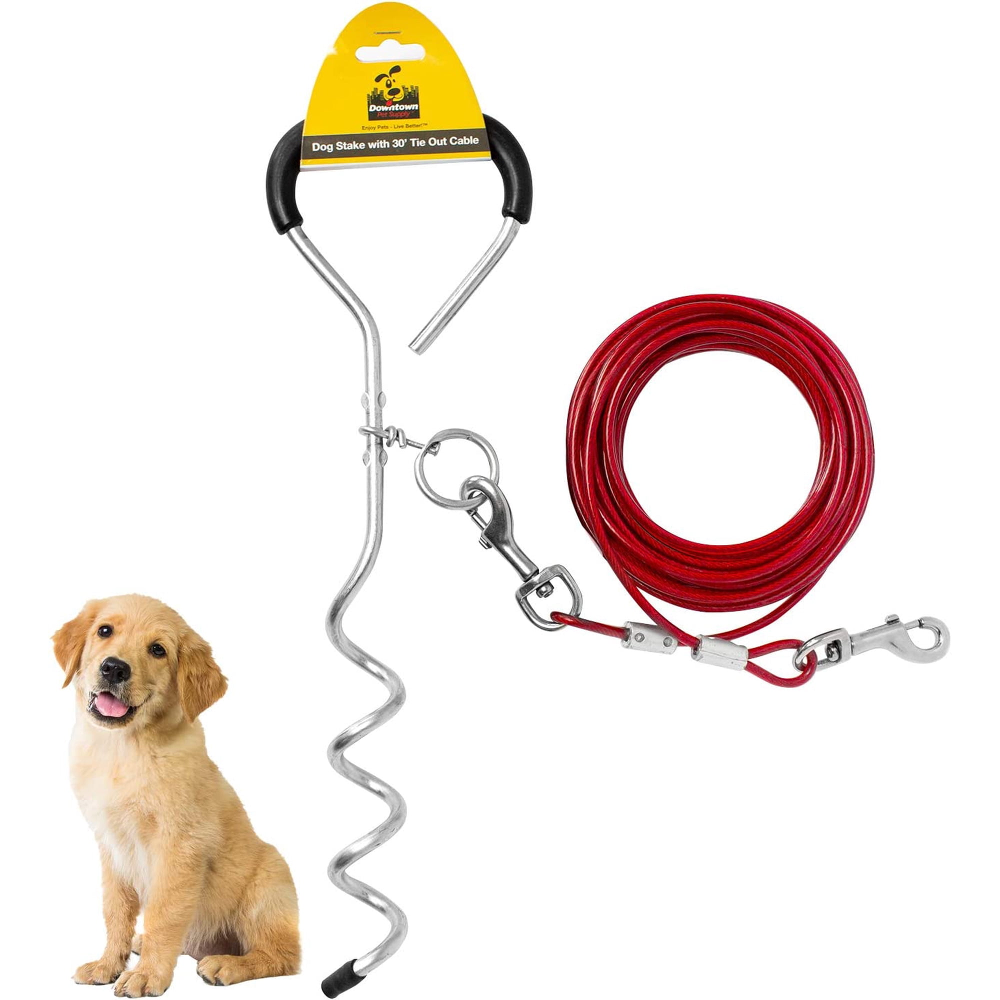 Click here for Gfdyree New Premium Steel Spiral Tie Out Stake Wit... prices