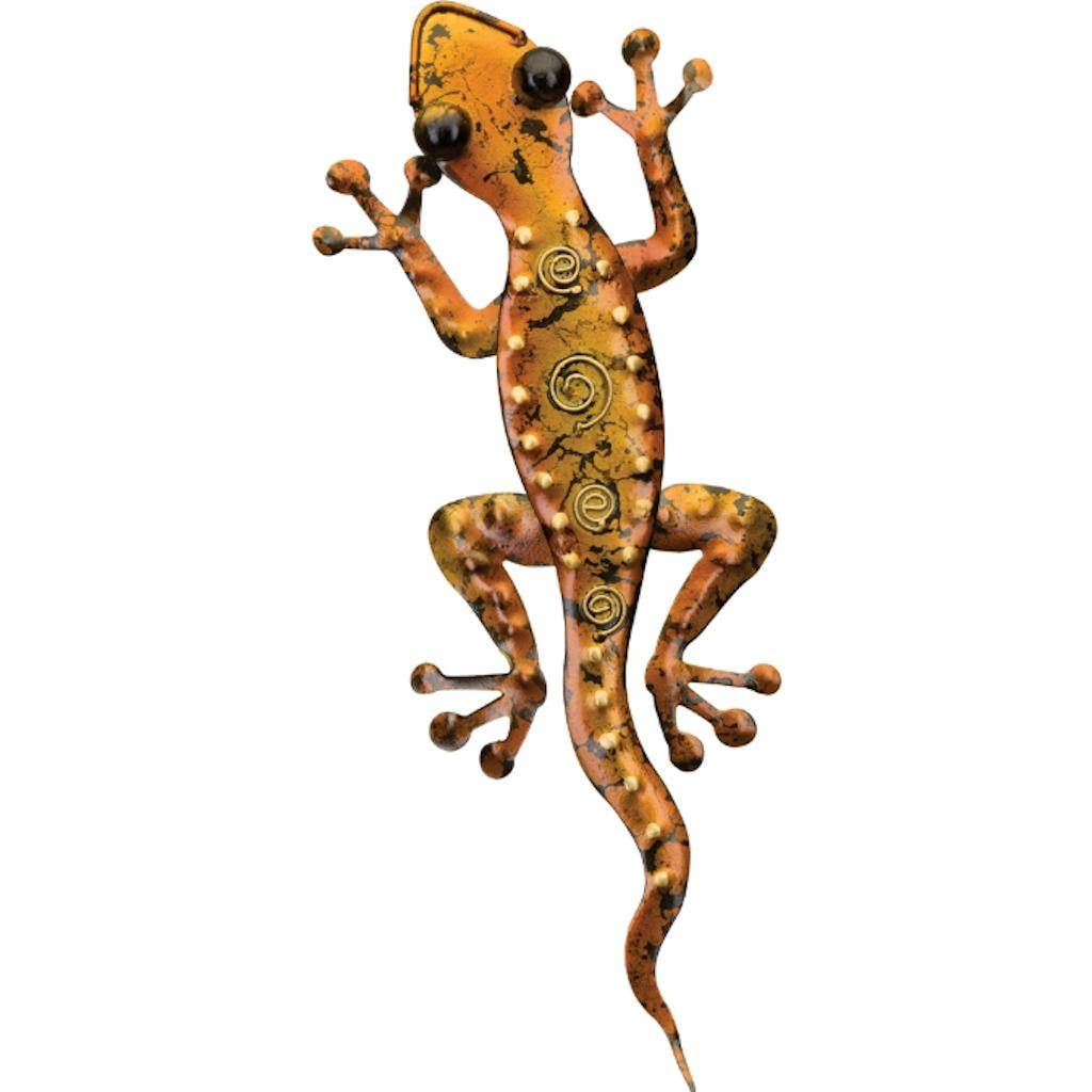 Regal Art and Gift 05525 - Gecko Decor 11" - Amber Wall Decor Figurines ...