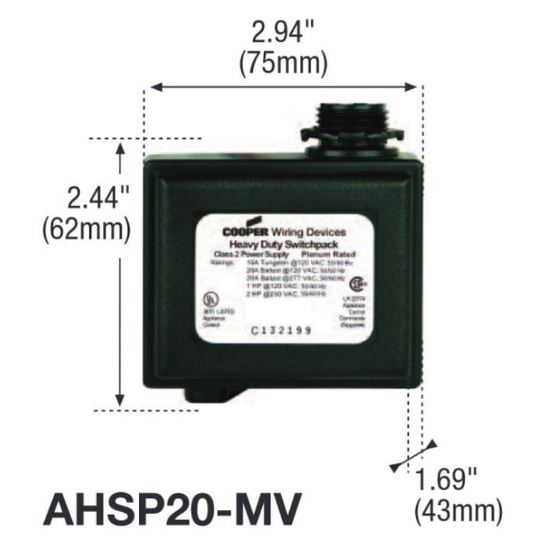 Cooper Motion Sensor Wiring Diagram