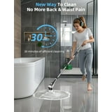 Electric Spin Scrubber,Cordless Shower Scrubber with Power Display ...