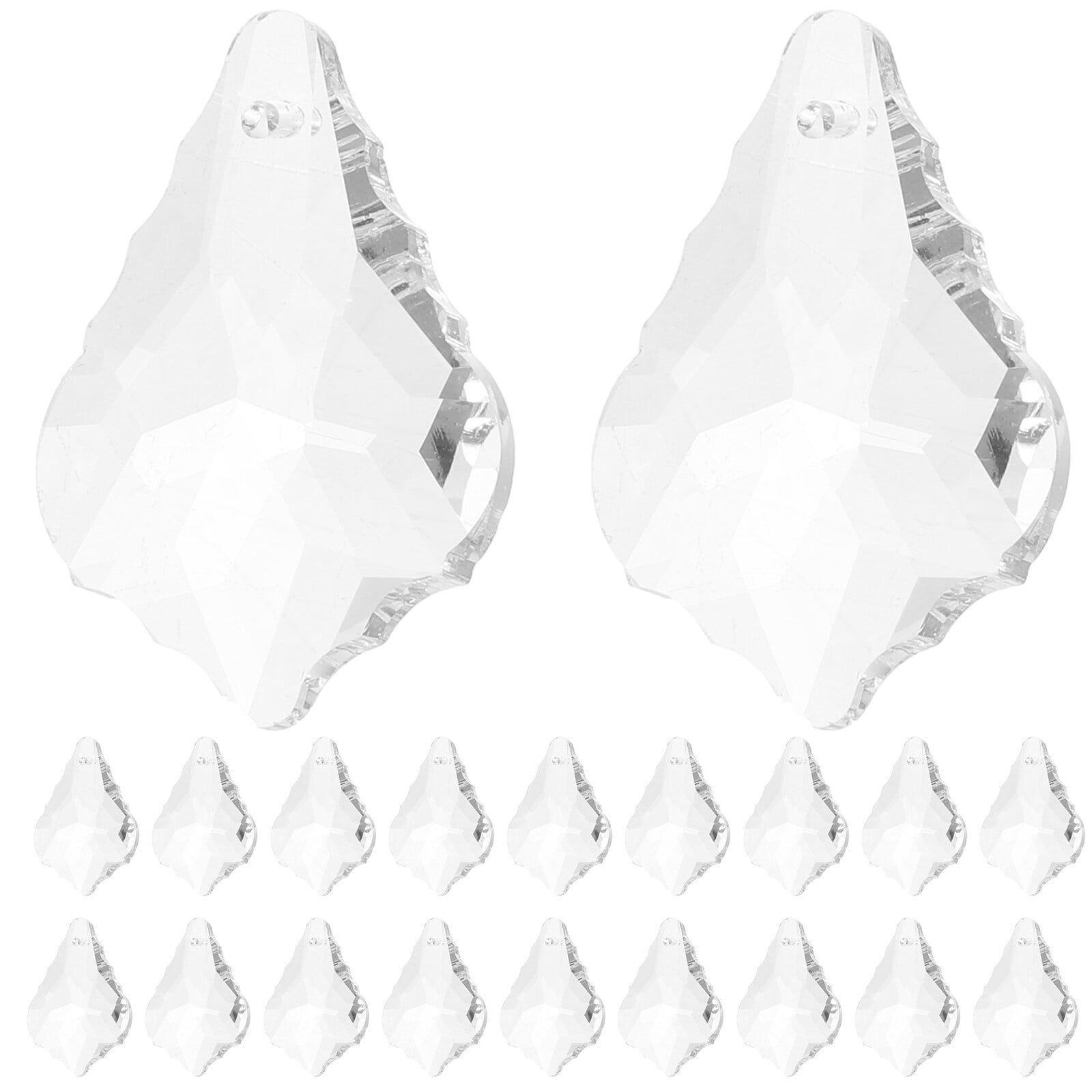 Click here for Milisten 10pcs Crystal Pendants Transparent Chande... prices