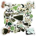 35pcs Decorative Stickers Plant Stickers Nature Decals Floral Stickers ...