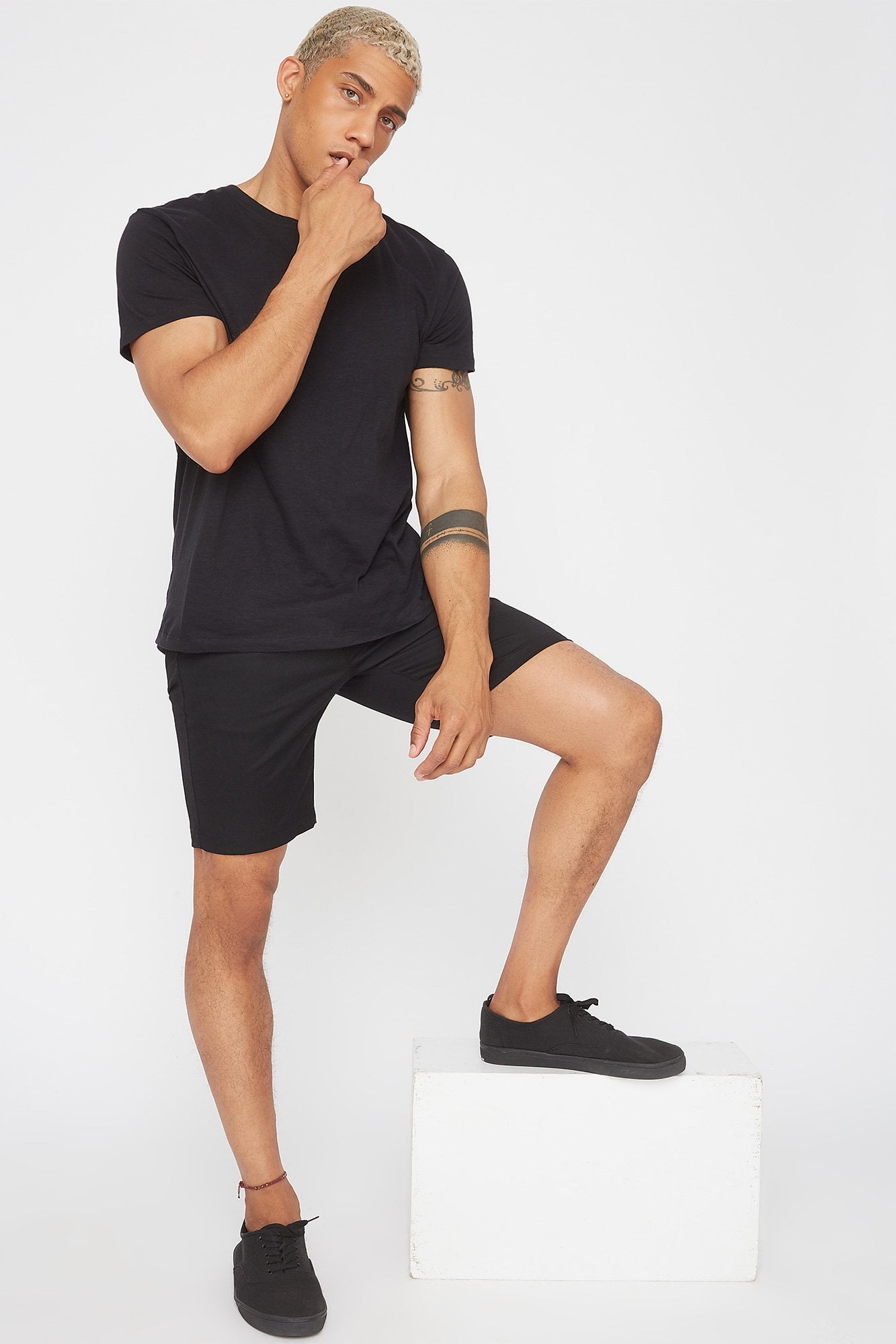 Urban Planet Men's Solid Street Short | Walmart Canada