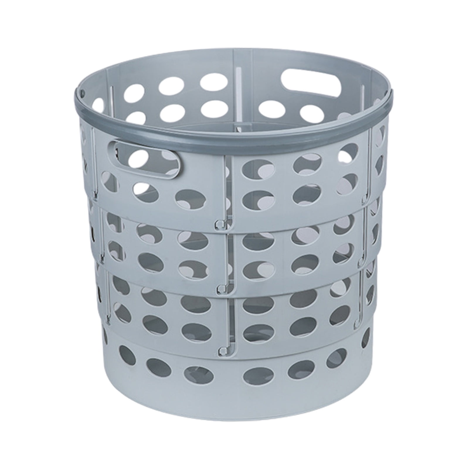 COFEST Bucket Laundry Hamper With Durable Handle-Portable Collapsible ...