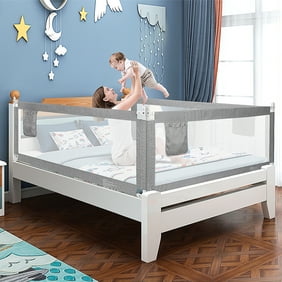 Dream On Me Mesh Bed Rails for Twin Size Bed, Double Pack (Recommended ...