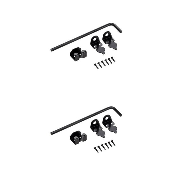 Unatoiry Metal 12 inch/18 inch Heavy Duty Cane Bolts Gate Drop Rod Gate ...