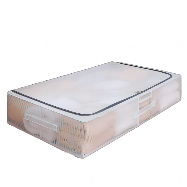 Holocky Foldable Waterproof Large Underbed Storage Box with Lid Home ...