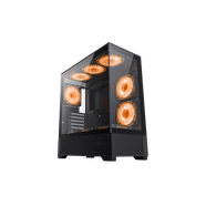 DIYPC White Gaming Computer Case, Micro ATX, USB3.0, Dual Tempered ...