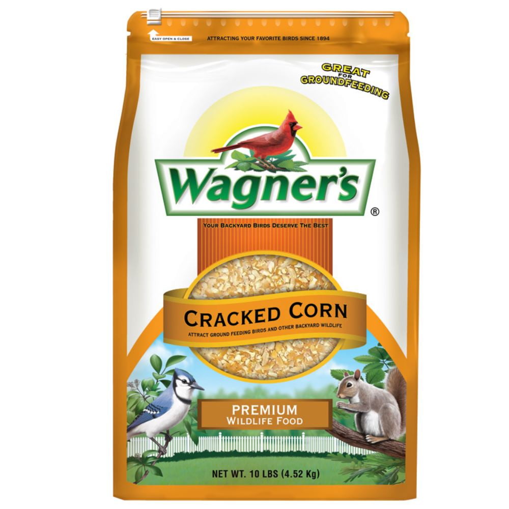 10 LB Wagner's Cracked Corn Wild Bird Food - Walmart.com - Walmart.com