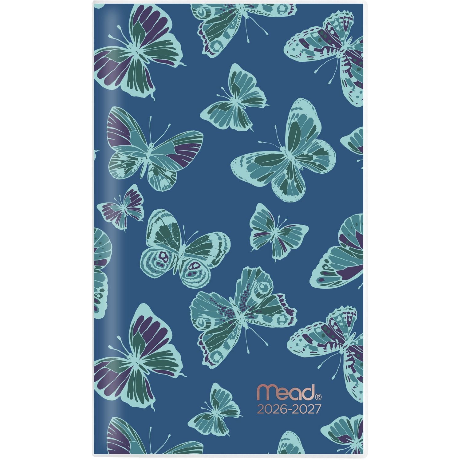 Click here for 2026 Mead Butterfly Aqua 2-Year Pocket Planner 6-1... prices