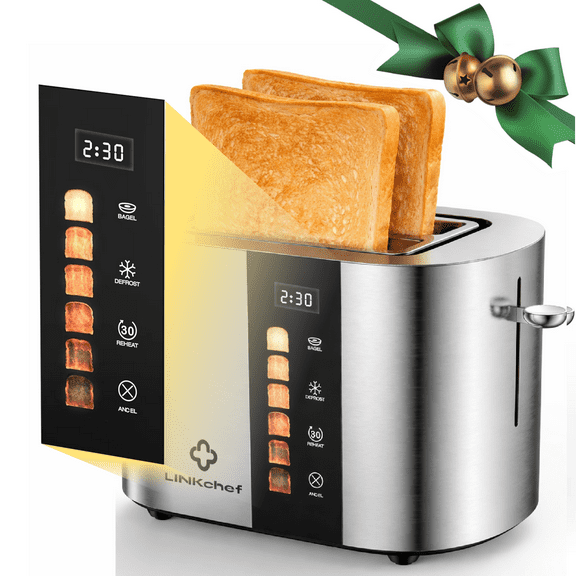 Salton Digital 2 Slice Toaster - Stainless Steel - Walmart.com