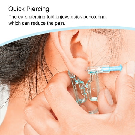 Single-use Self Ear Piercing Device Safety Health pierce kit; Self Unit ...