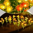 29.1in Christmas Decorations New Led Solar-Powered Red Colored ...