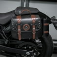Universal Motorcycle Saddlebags Large Capacity PU Leather Waterproof ...