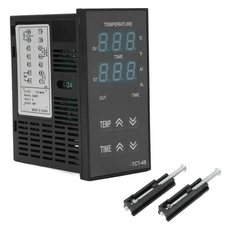 PID Control Thermostat, Temperature Controller Kit 0-400 Degrees Celsius Stable And Reliable 100 ...