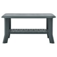 vidaXL Coffee Table End Table with Storage Shelf Side Couch Table ...