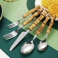 Flatware Silverware Straw Carrying Case Stainless Steel Fork Home ...