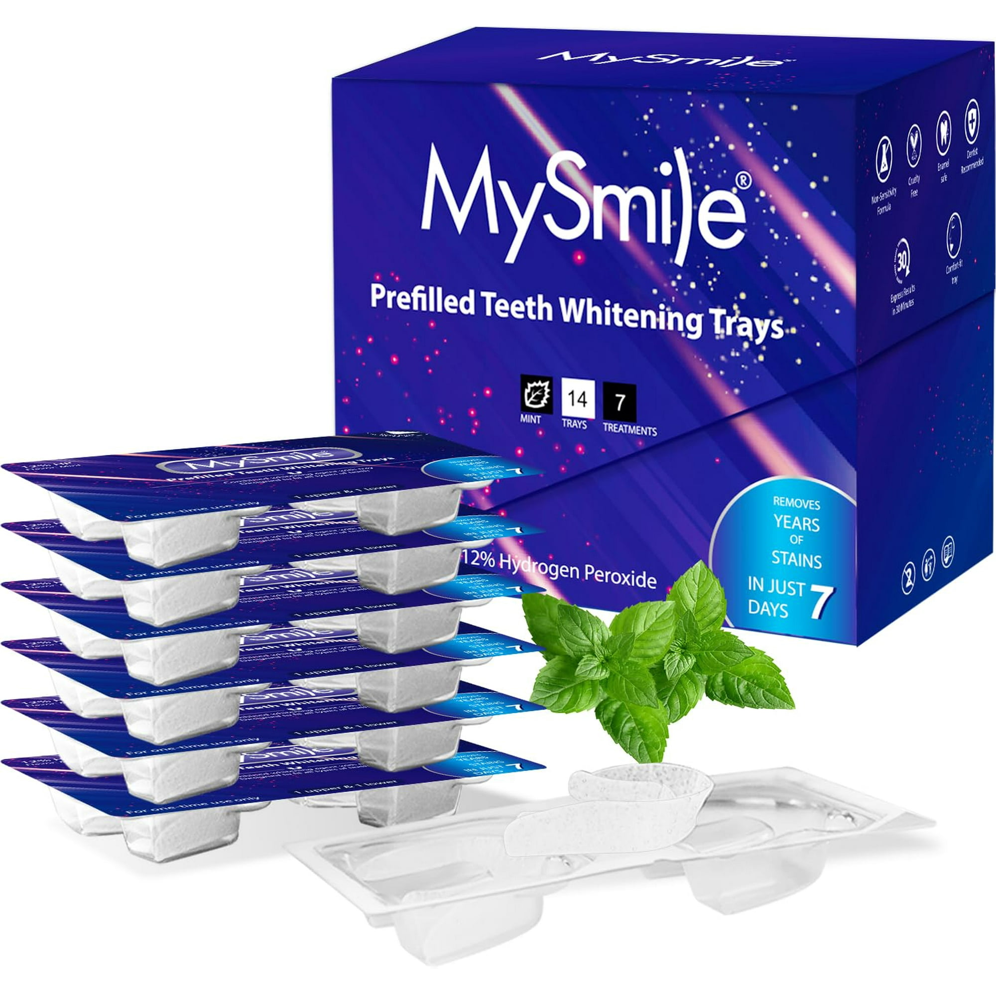 Click here for Mysmile 7 Treatments Prefilled Teeth Whitening Tra... prices