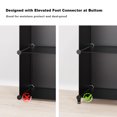 10-Cube Shoe Rack Organizer – Stackable Plastic Shoe Cabinet for Closet ...