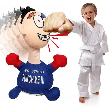 Qianli Anti-Stress Boxing Desk Toys, Desk Punching Bag Anger Management ...