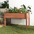 48x24x30 inch Raised Garden Bed with Legs, Elevated Wooden Planter Box ...