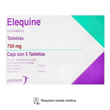 Evocs III Levofloxacino 750 mg 5 tabletas | Walmart en línea