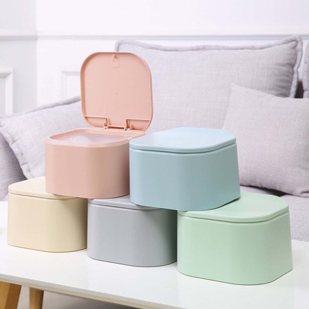 Desktop Compression Dustbin Office Creative Mini Hand-held Desktop Home ...