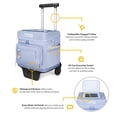 RTIC 40-Can, 21 Qt, Collapsible Wheeled Cooler with Bottle Opener ...