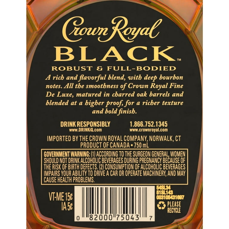 Crown Royal Black Label
