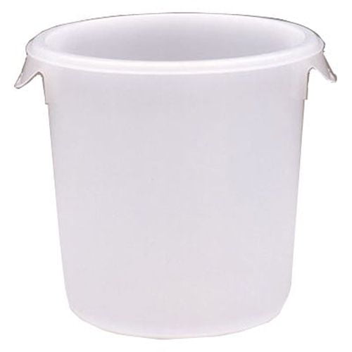 RUBBERMAID Round Storage Container,8 qt,Lid 1GAF4 FG572400WHT - Walmart.com