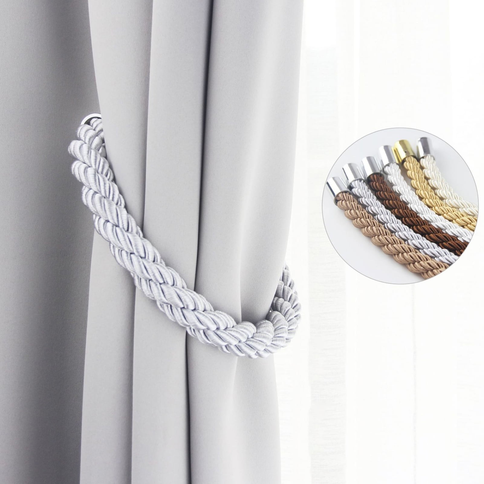 Click here for Nobrand Cheers Us 2pcs/Set Magnetic Curtain Tiebac... prices