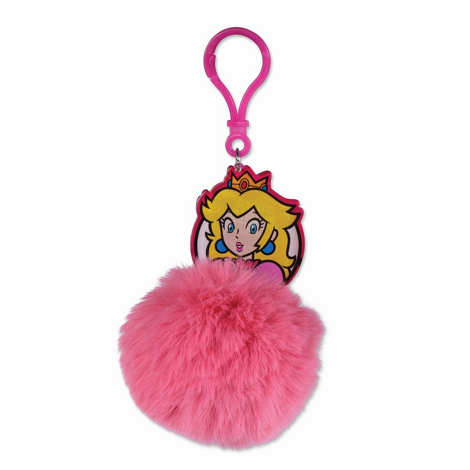 Super Mario Pom Pom Princess Peach Keyring | Walmart Canada