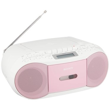 Sony CD radio cassette recorder CFD-S401 : FM / AM / wide FM compatible Equipped with large LCD ...