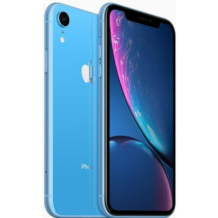 Apple iPhone XR (A12 Bionic Chip) - 64GB - Blue - 12MP Rear & 7 MP ...