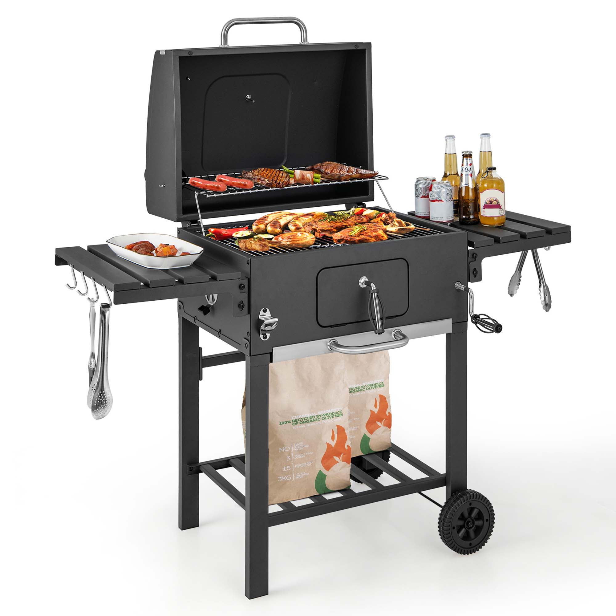 Click here for Costway Outdoor Charcoal Grill 391 Sq. In. Cooking... prices