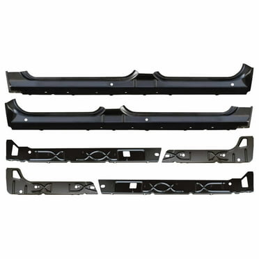 KOJEM Rocker Panels Kit for Dodge Ram 1500 2500 3500 4 Door Quad Cab ...