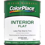 Colorplace Interior Flat Accent Base Paint, 1 Qt - Walmart.com