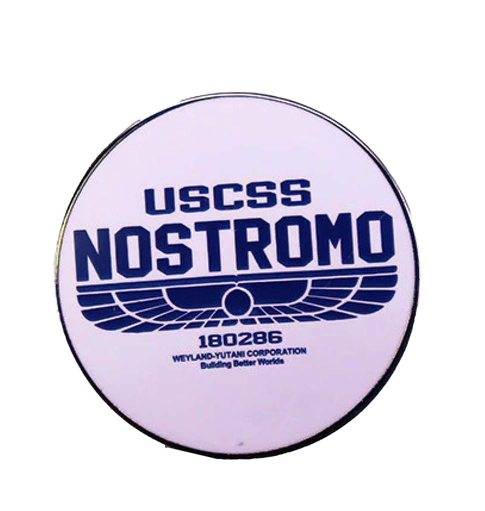 Alien USCSS Nostromo Logo 1 Inch in Diameter Enamel Metal Pin - Walmart.com