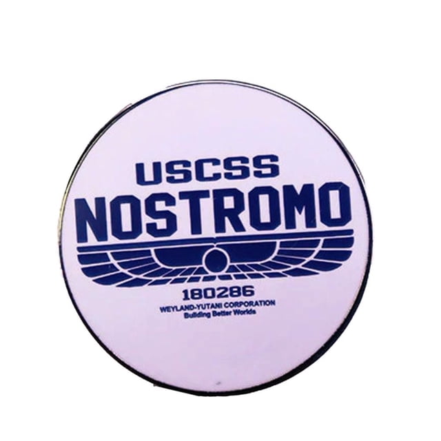 Alien USCSS Nostromo Logo 1 Inch in Diameter Enamel Metal Pin - Walmart.com
