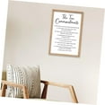 Fuliko Wall Decor The Ten Commandments Sign 24''x16'' Prayer for Saying ...