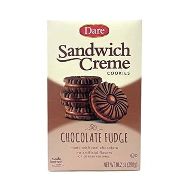 Dare Creme Filled Cookies: Fudge Creme, 3-Pack 10.2 oz. Boxes - Walmart.com