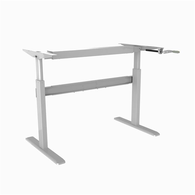 TygerClaw 29.5 in. Cranked Sit-Stand Desk Frame - Walmart.com
