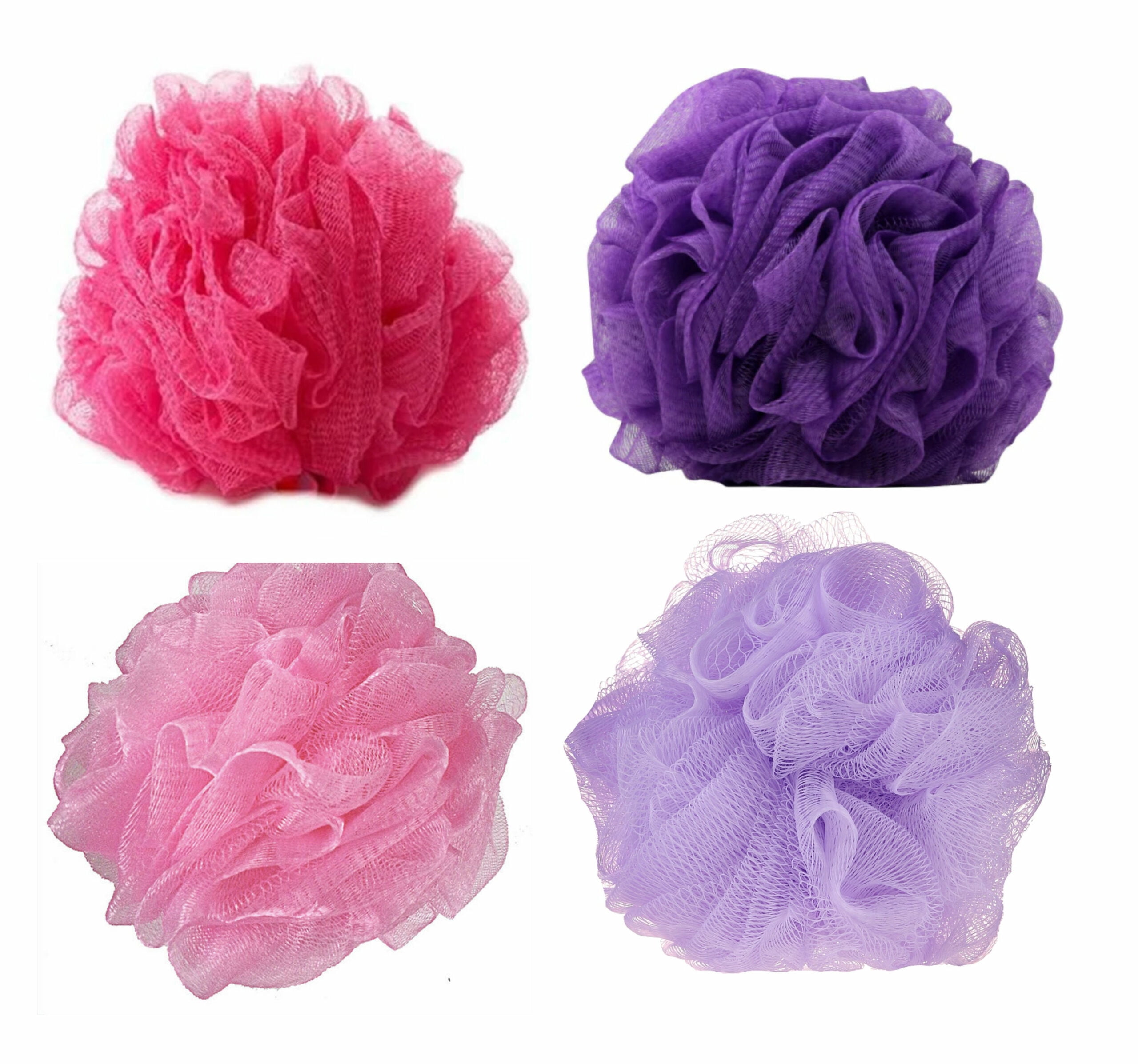 Bath Mini Spa Set of Bath Bomb and Bath Pouf, Shower Spong, Lufa, Gift ...