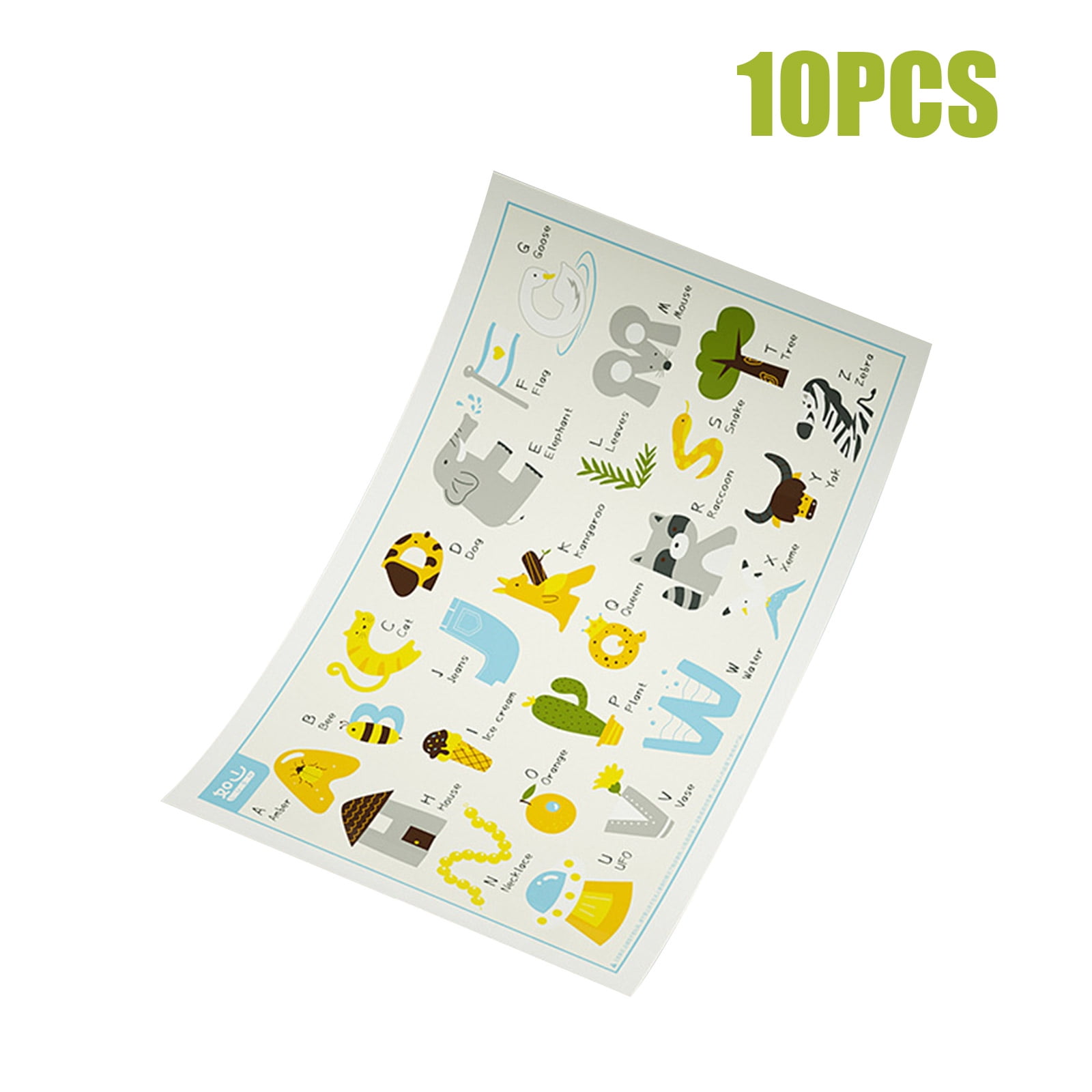 10Pcs Disposable Stick-on Placemats for Baby & Kids,Restaurant Table ...