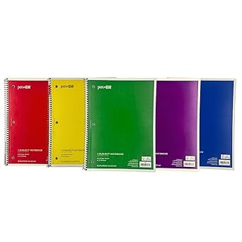 Cuaderno Rayado para Escuela, Apuntes o Trabajo de Espiral pen+GEAR +70 ...