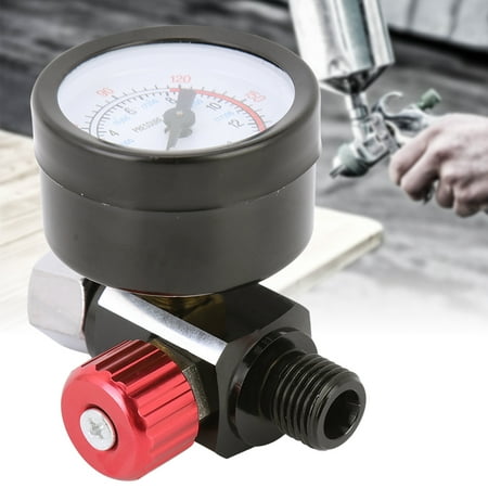 Sprayer Pressure Regulator Air Sprayer Regulator Gauge 1/4 Inch Spray ...