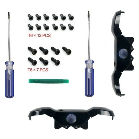 Replacement Thumbsticks Joysticks Black Replacement LB RB Bumpers ...