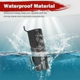 Porotmotor Motorcycle Waterproof Tool Tube Box with Anti-theft Lock ...