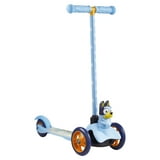 Bluey Ride-N-Glide Buddies 3D Toddler Scooter, 3 Wheel Kick Scooter for ...